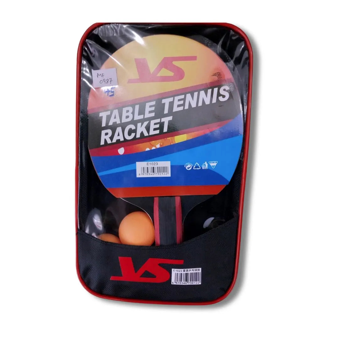 Ping Pong Racket Set with 3 Balls - Complete Table Tennis Kit – Marshal ...