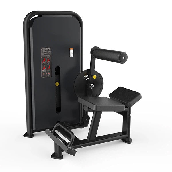 Dual Function Seated Ab & Back Trainer | Commercial-Grade Core Strengt