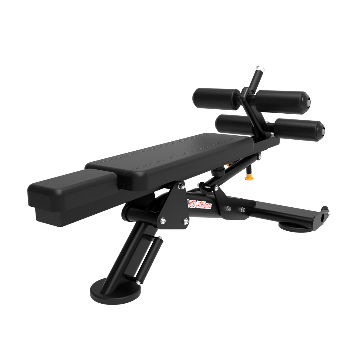 Adjustable Abdominal & Hyper Extension Bench - Core & Back Strength Tr