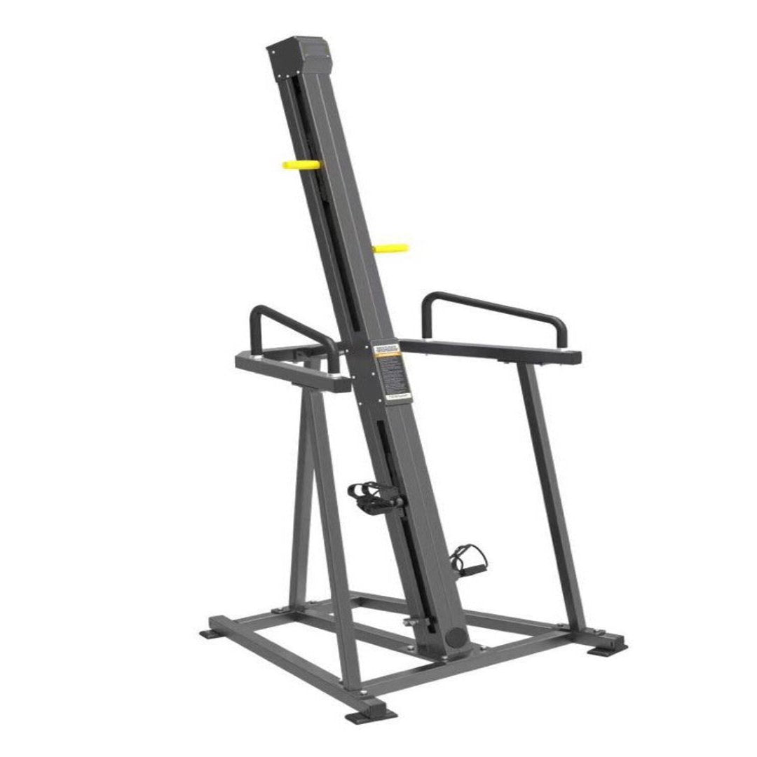 Chain-Driven Manual Vertical Climber - Heavy-Duty Fitness Machine