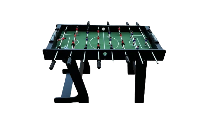 Small Size Foosball Table with Folding Legs - Compact Baby Foot Soccer